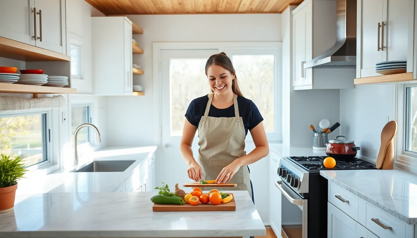 Tiny House Kitchens: Transform Small Spaces into Stylish Culinary ...